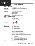 MSDS Vim PDF | PDF | Toxicity | Personal Protective Equipment