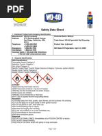 MSDS - Taseto Color Check FP-S (Penetrant) | PDF | Toxicity | Magnesium