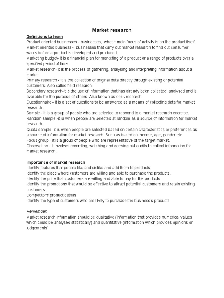 Understanding the Market: A Comprehensive Guide to Effective Market ...