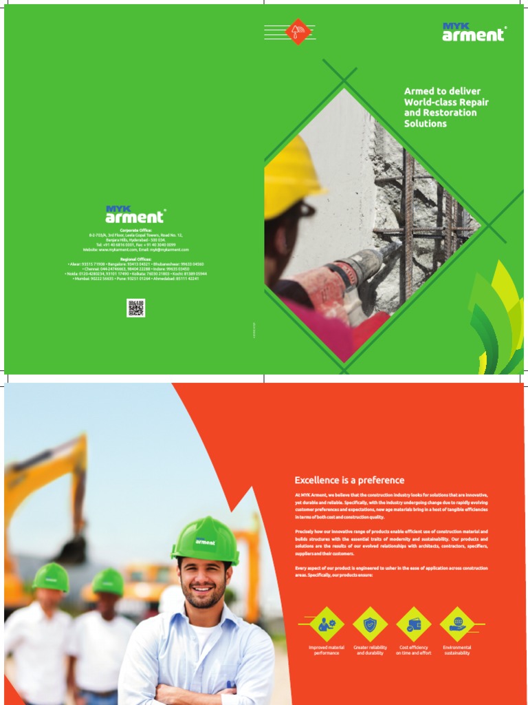 Repair Restoration Brochure | PDF | Concrete | Fibre Reinforced Plastic