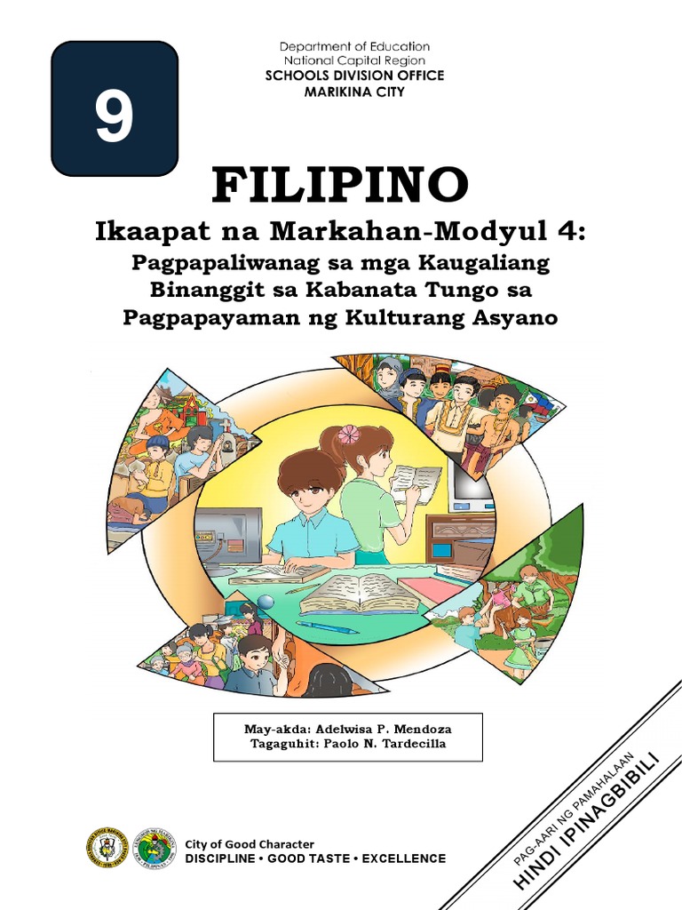 NCR Final Filipino9 q4 m4 | PDF