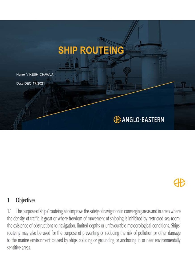 Ship Routing | PDF