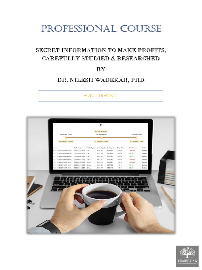 Secret Info Deriv Earning Bot | PDF | Http Cookie | Computing