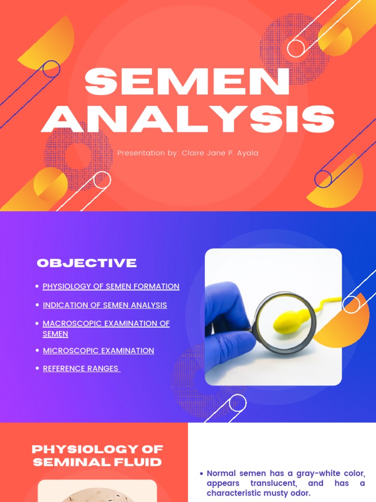 Semen Analysis | PDF | Semen | Reproductive System