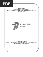 Contoh Proposal 17 Agustus Tingkat RT | PDF