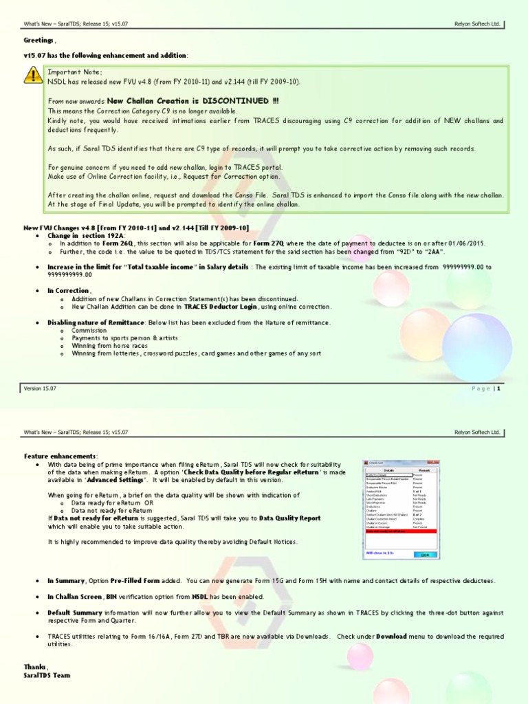 Whats New | PDF | Microsoft Excel | Computing
