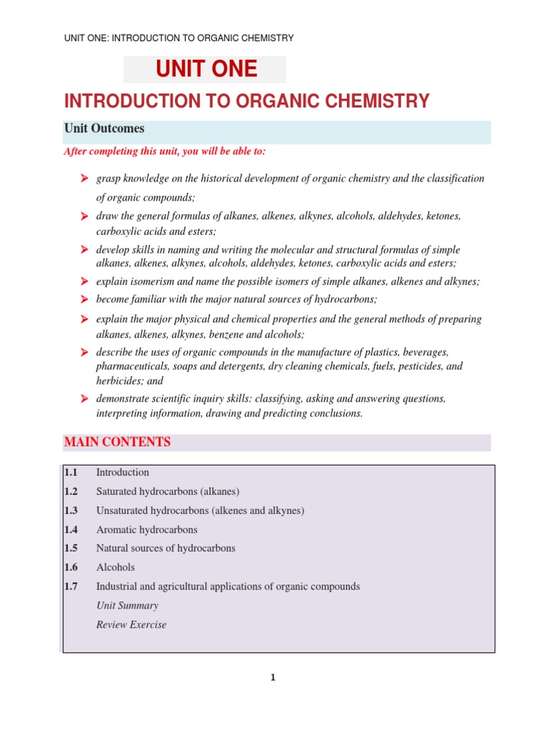 An Introduction to Organic Chemistry: Exploring the Historical ...