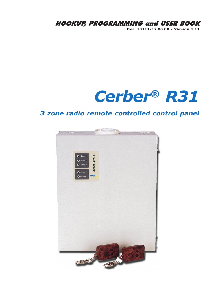 Cerberr31 Manual Eng | PDF | Computer Engineering | Equipment