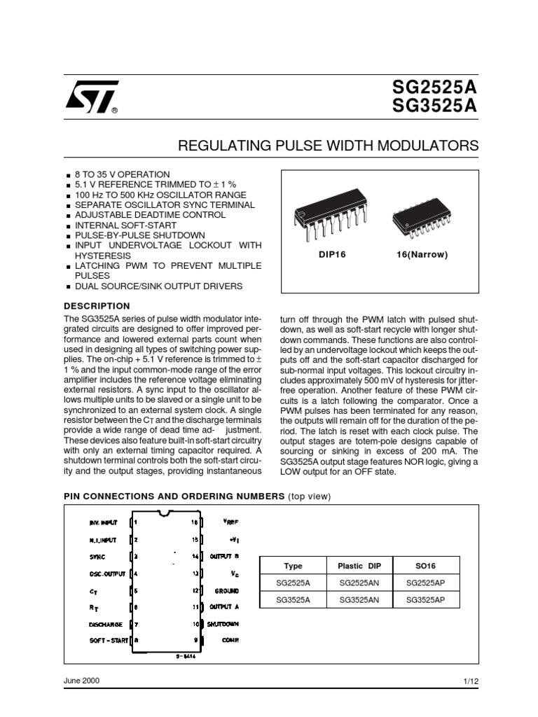 SG3525 | PDF