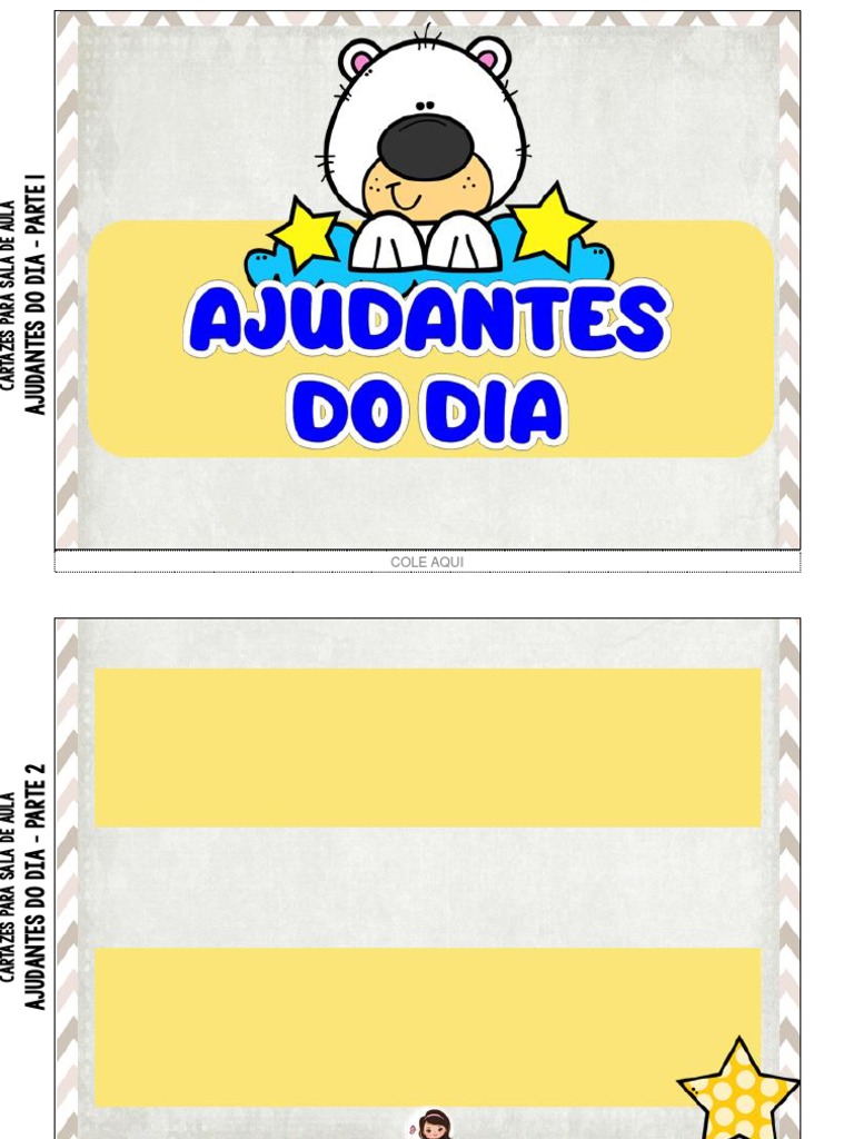 Cartazes Para Sala De Aula Pdf