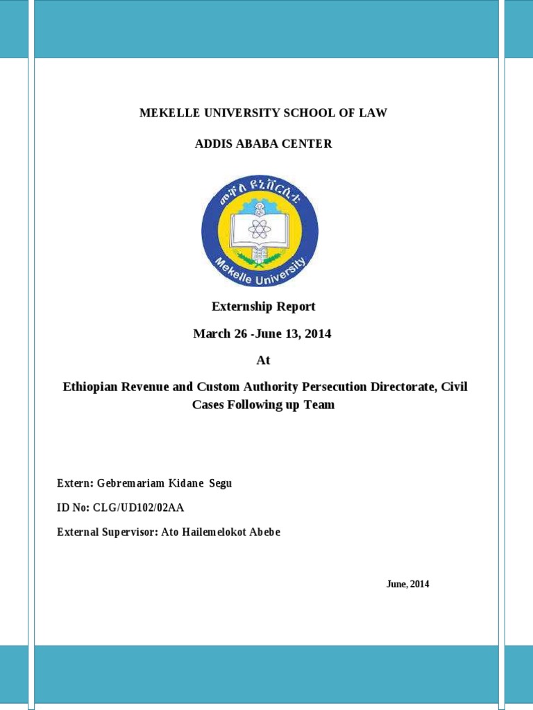 Representing the Revenue: An Externship Report on Gaining Practical ...