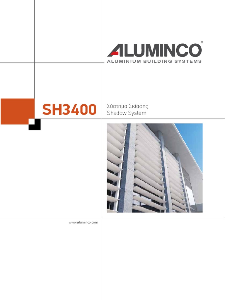 Aluminco Sh3400-Technical-Catalogue GR en Rev042018 | PDF