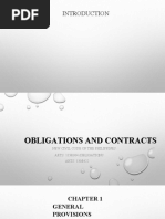 Powerpoint Obligations and Contracts | PDF | Negligence | Payments