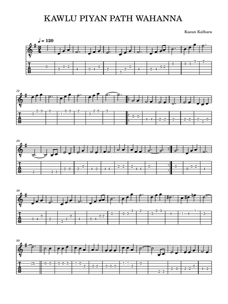 Kawlu Piyan Path Wahanna | PDF