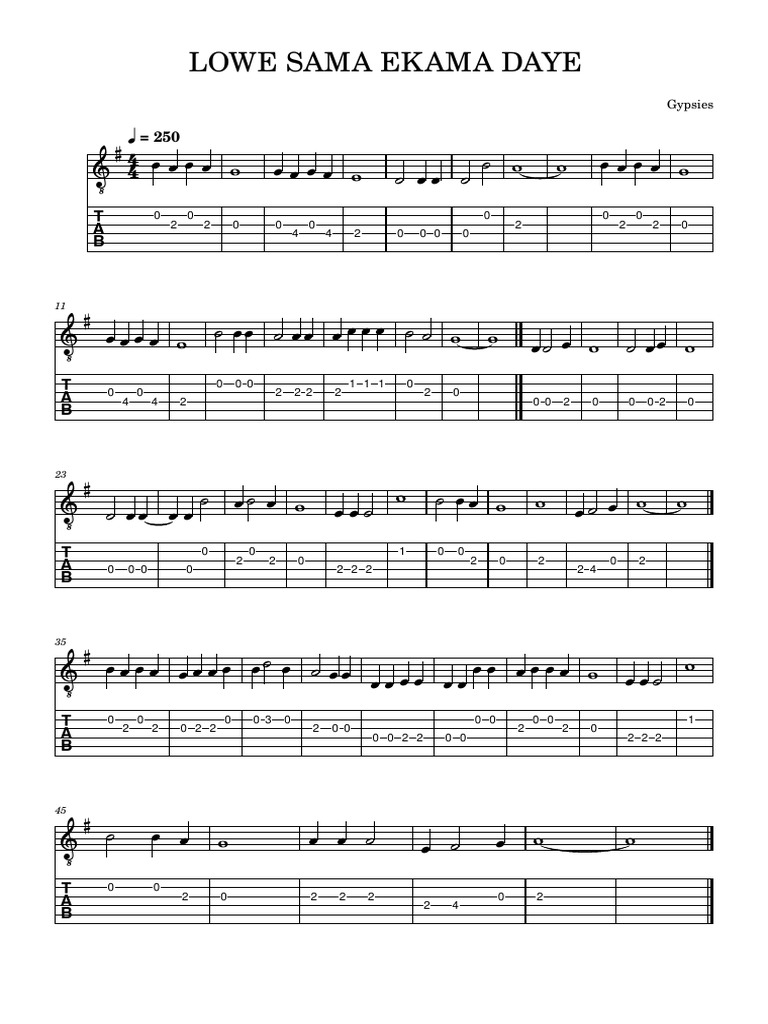 Lowe Sama Ekama Daye | PDF