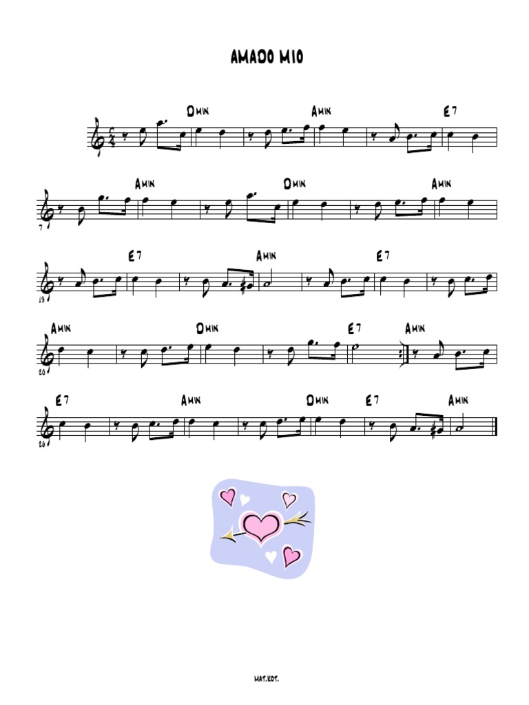Amado Mio | PDF