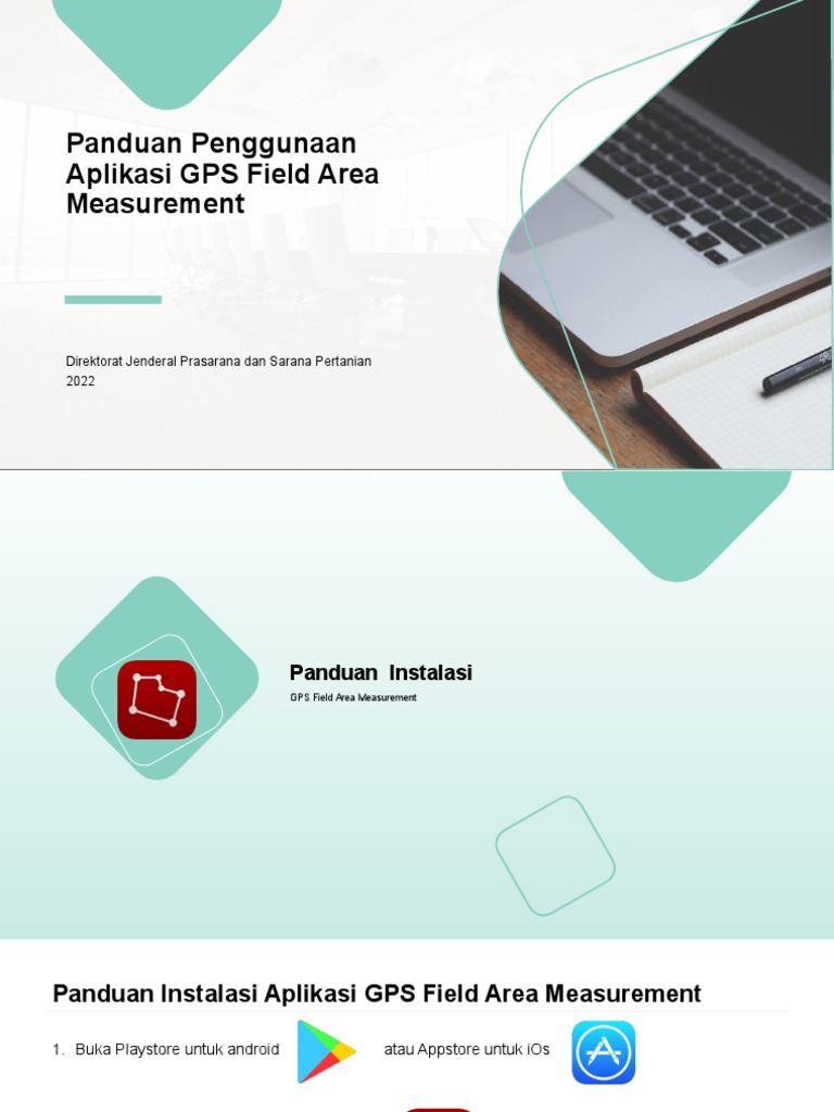 Panduan Instalasi & Penggunaan GPS Field Area | PDF | Komputer