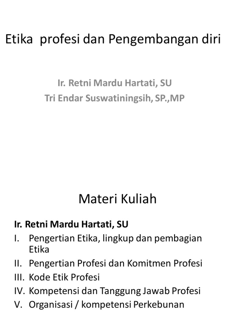 Materi Etika | PDF | Pengembangan Diri | Sains & Matematika