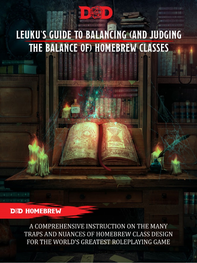 Guide To Balancing Homebrew Classes v1.4 | PDF | Gary Gygax Games ...