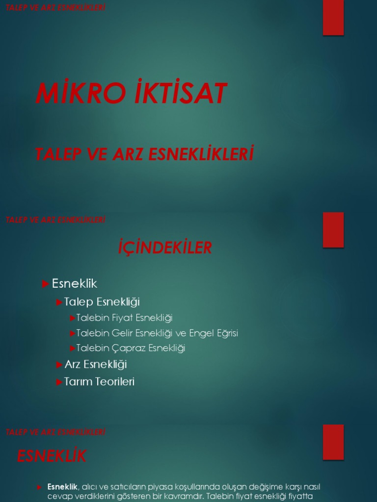 Mi̇kro İkti̇sat 6. Hafta | PDF