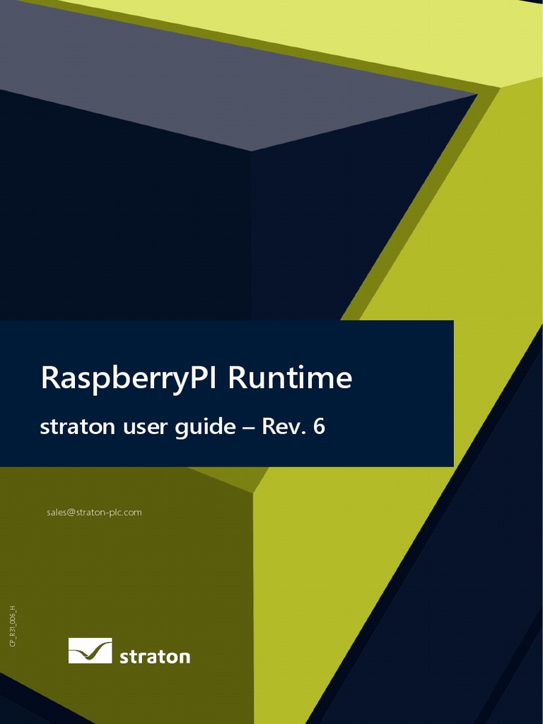 107.straton - User - Guide - GETTING STARTED WITH RaspberryPI Runtime | Download Free PDF ...