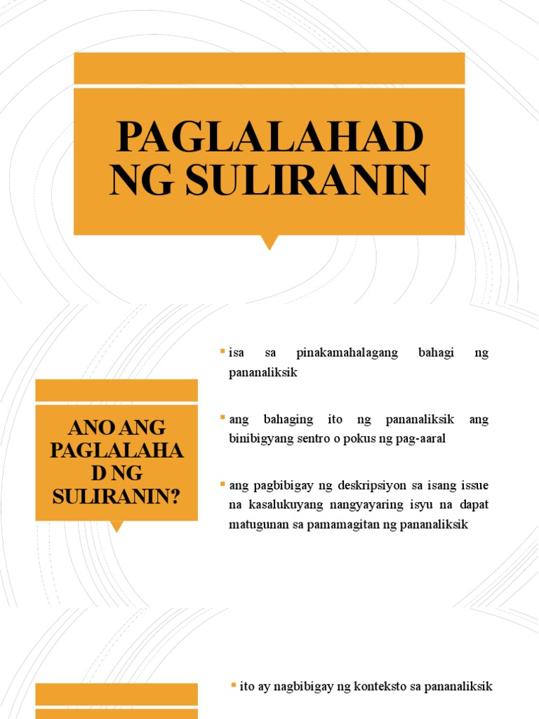 SULIRANIN | PDF