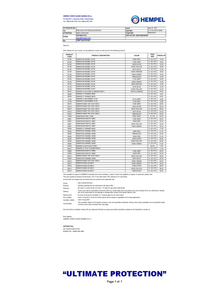 Hempel Paints | PDF | Economies | Taxes