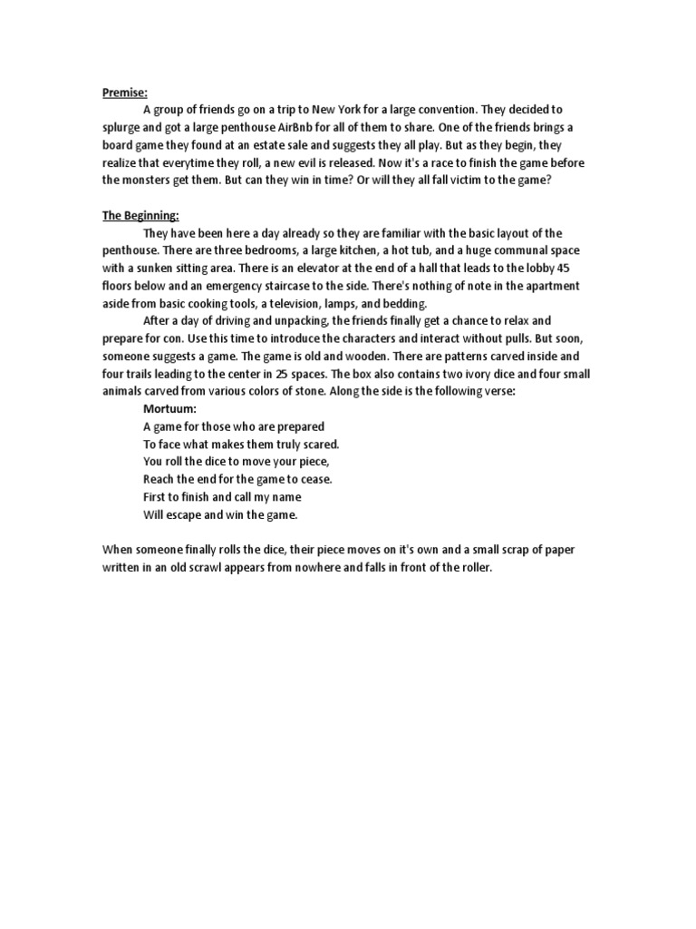 Dread - Scenario - Mortuum 2 | PDF | Snake | Spider