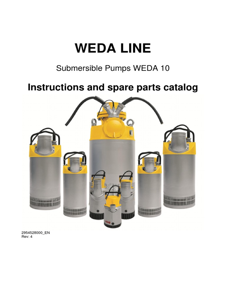 Weda 10 - 2954528000-4 - EN | PDF | Pump | Fuse (Electrical)
