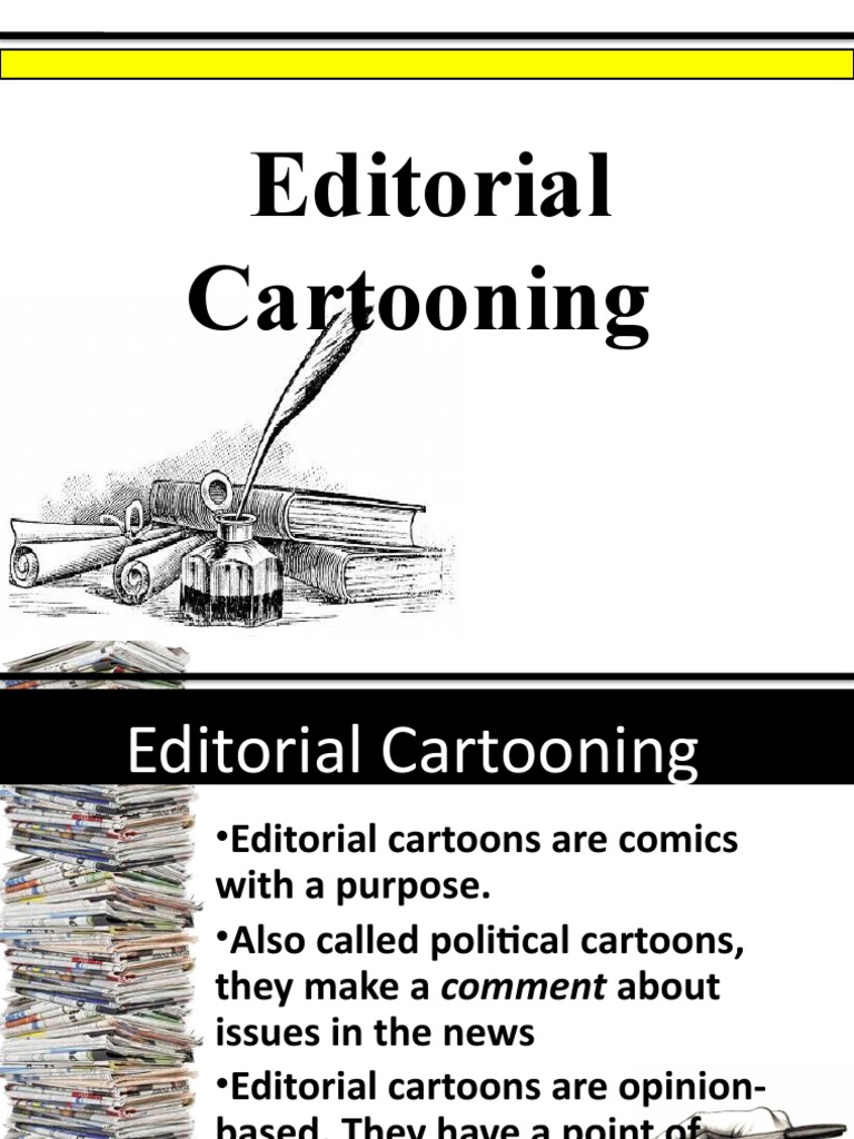 Editorial Cartooning | PDF | Cartoon | Drawing