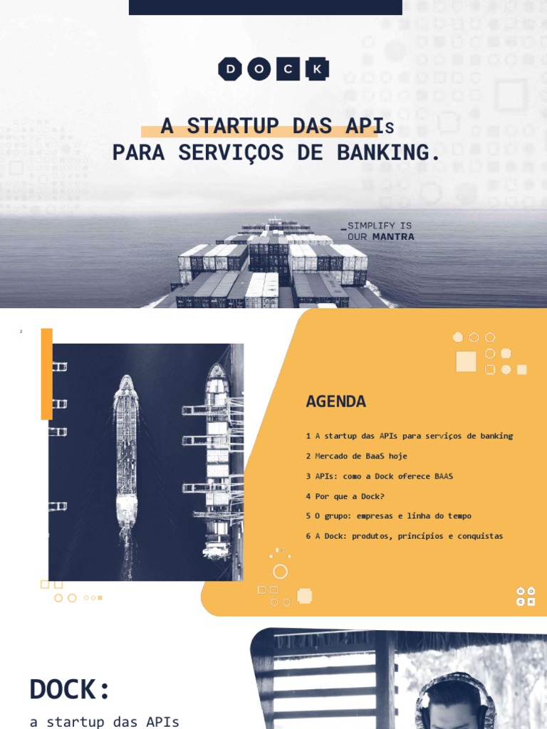 Dock: APIs para Banking as a Service | PDF | Visa Inc. | Empresa Startup