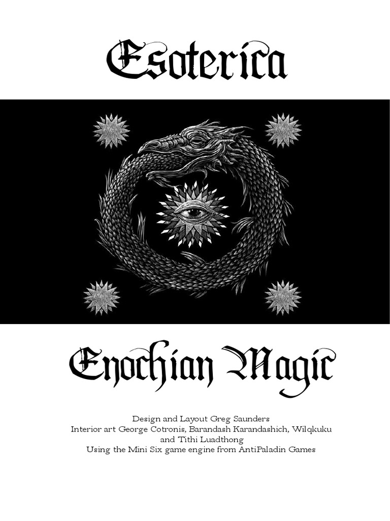 Esoterica - Enochian Magic | Download Free PDF | Esotericism | Supernatural