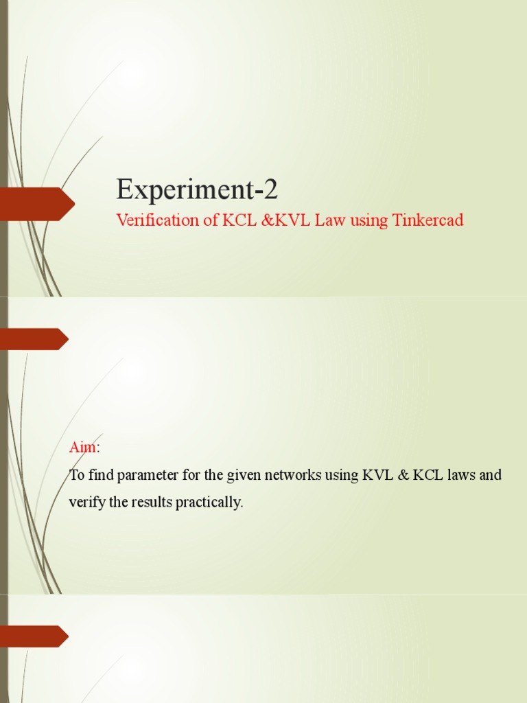 KVL KCL-2 | PDF