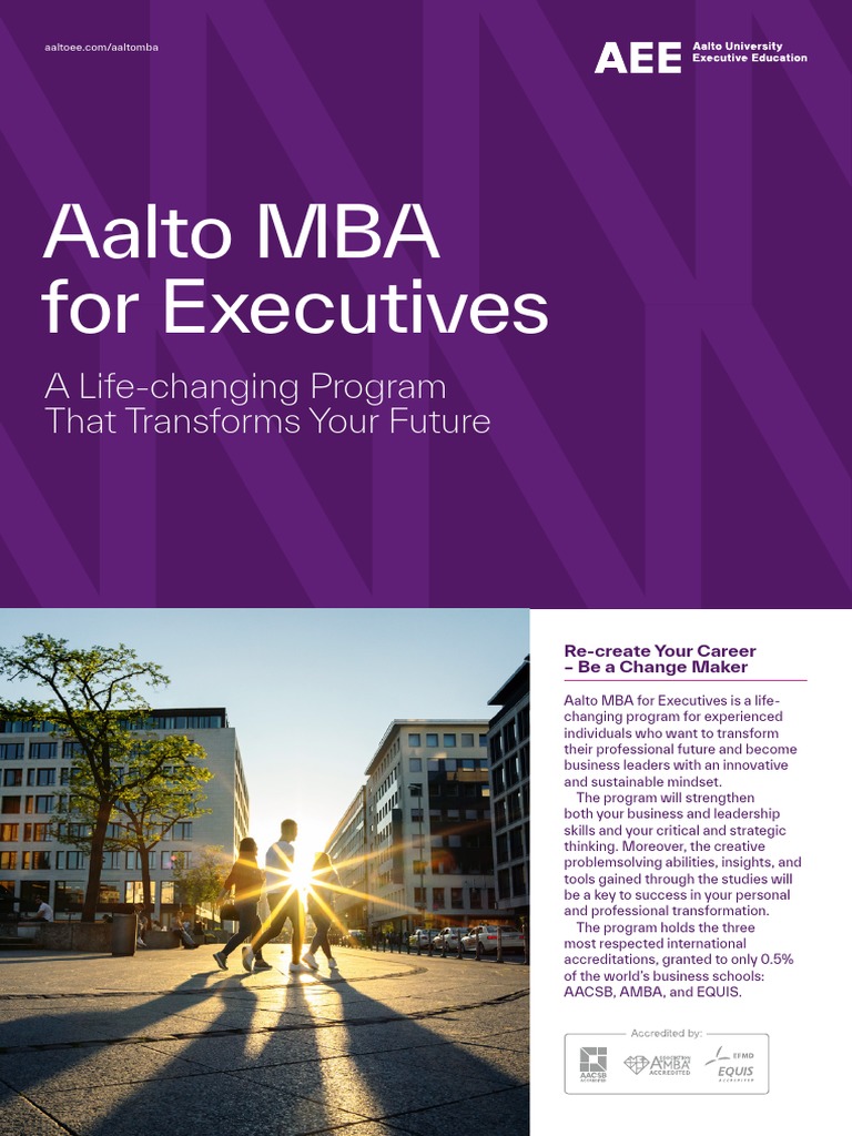 Aalto Mba Pdf Strategic Management Master Of Business Administration