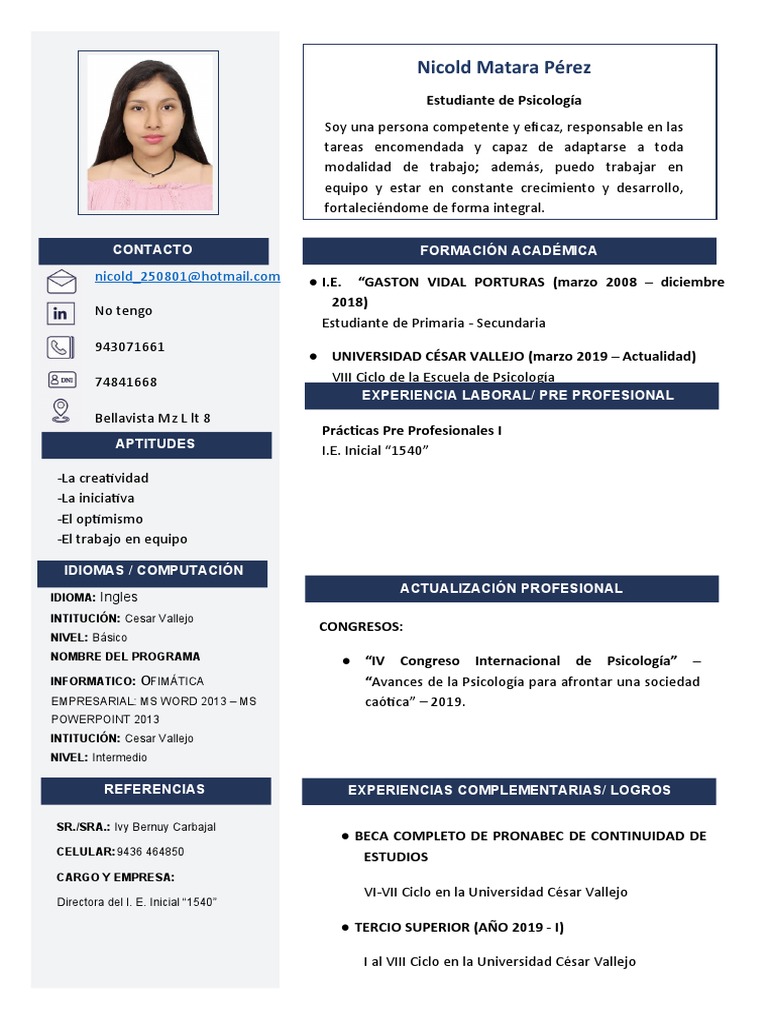 CV Actualizado | PDF