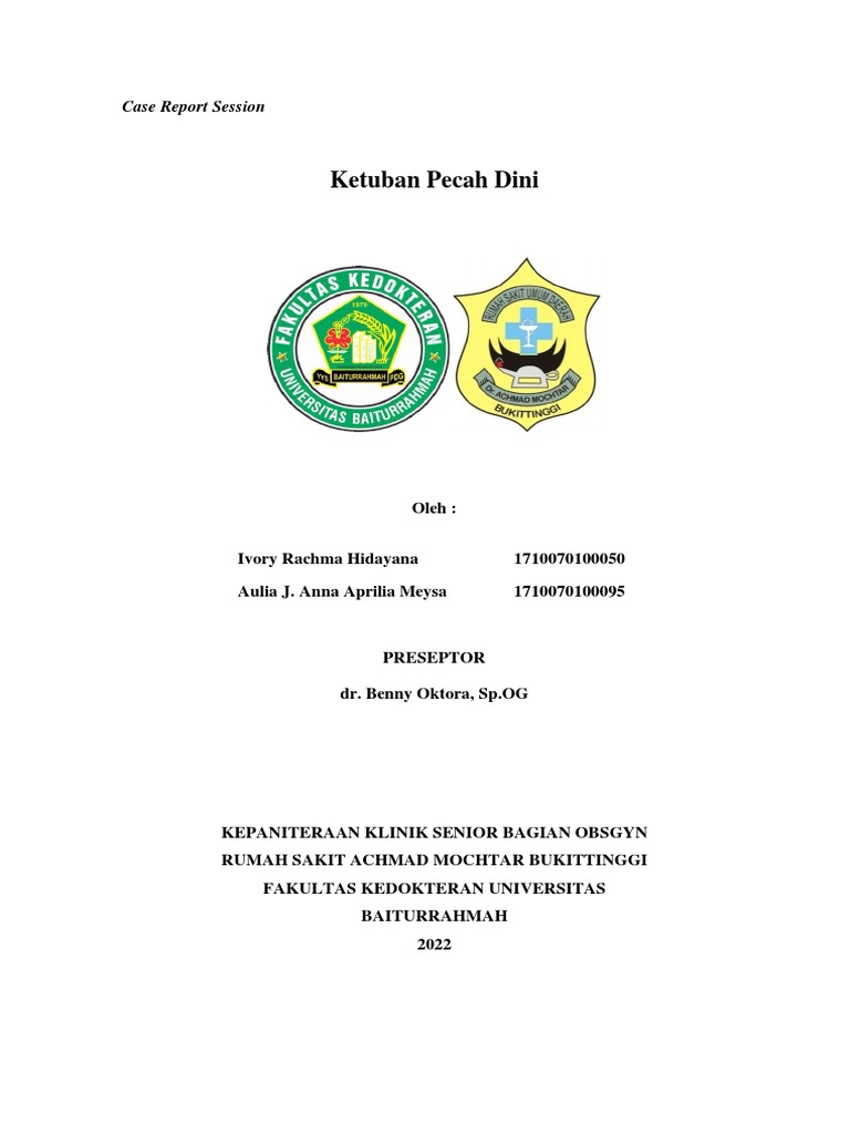 Case Report Session | PDF