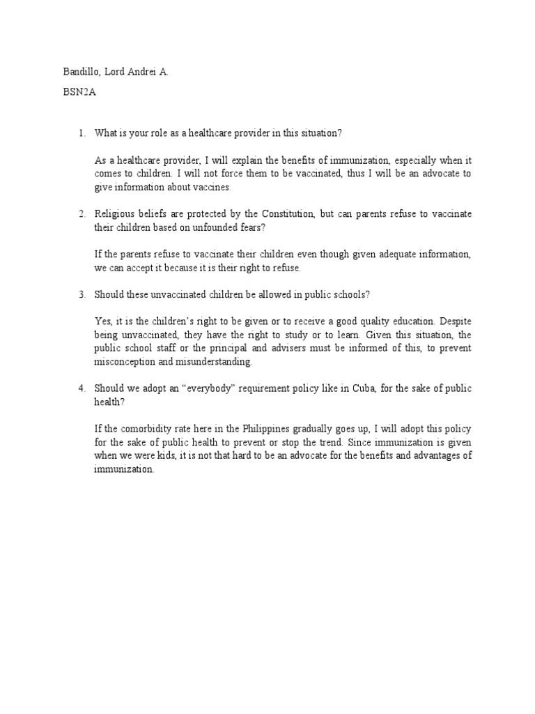 Bandillo A Right To Be Wrong | PDF