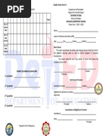 School Study Certificate Format 2 | PDF