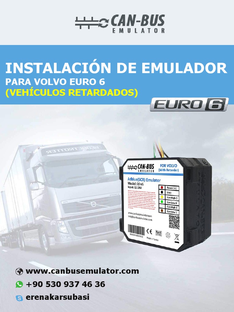 Volvo Retarder Euro 6 Emulator Instalacion - ES | PDF