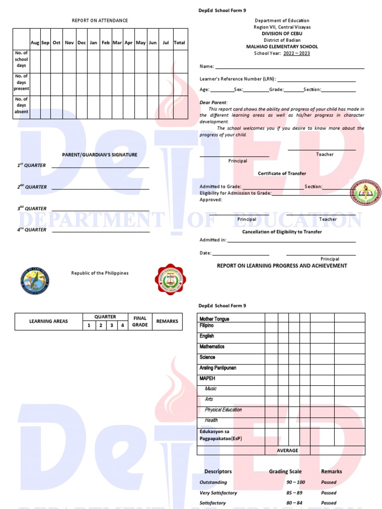 sf9 Format - g1-g3 | PDF | Learning | Cognition