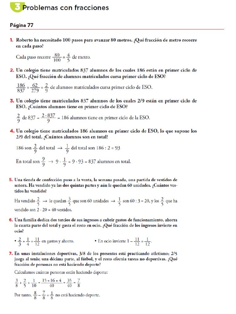 PR Fracc Solus Blog 2eso | PDF