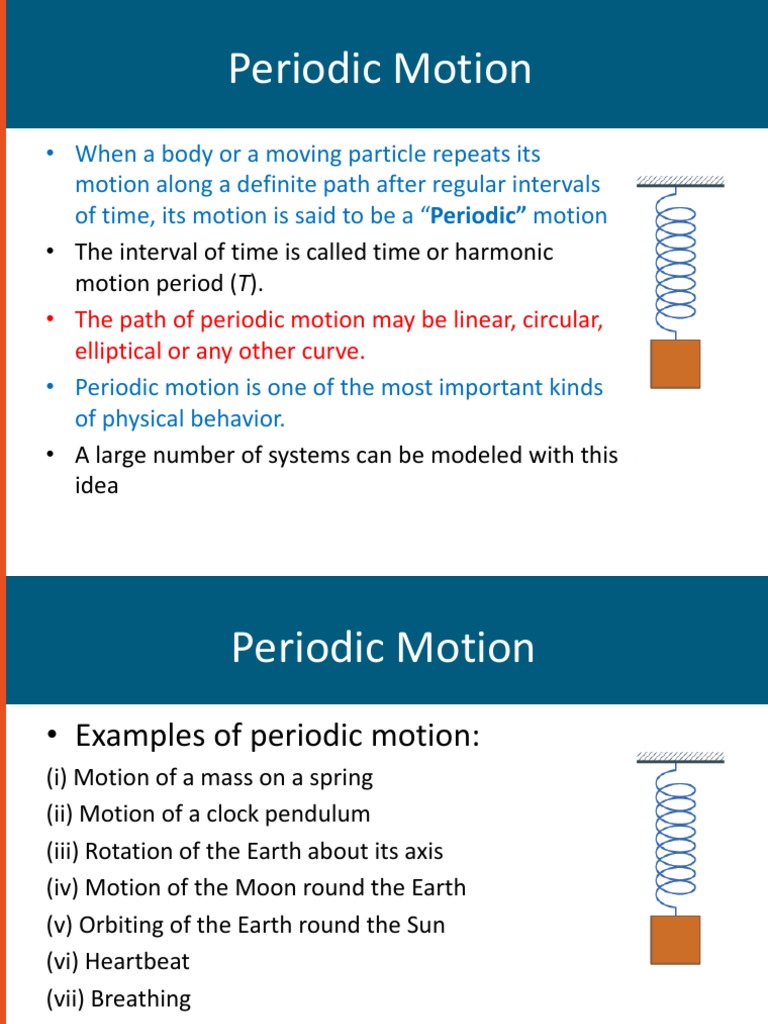 Exploring the Fundamentals of Periodic Motion | PDF | Damping | Oscillation