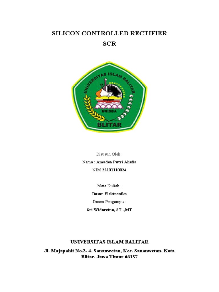Makalah SCR | PDF | Sains & Matematika