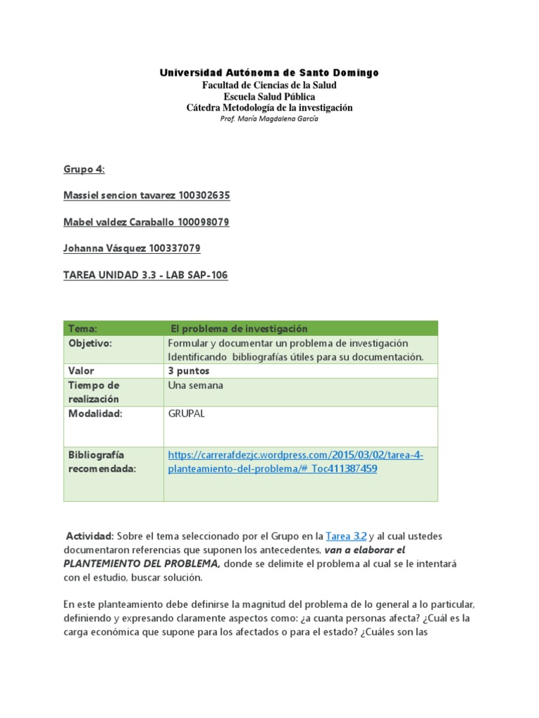 Tarea Complementaria Tema de Investigacion Grupo 4 | PDF | Ansiedad | Depresión (estado de ánimo)