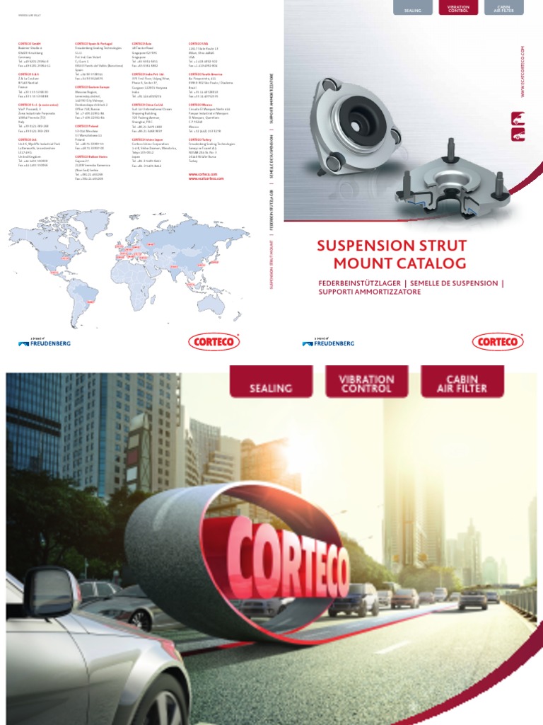 2018 Suspension Strut Mount Catalogue Web | PDF | Steering | Automotive ...