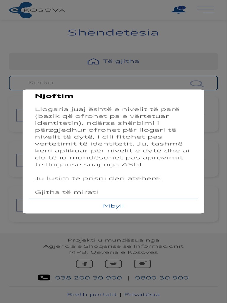 Platforma Ekosova - Shëndetësia | PDF