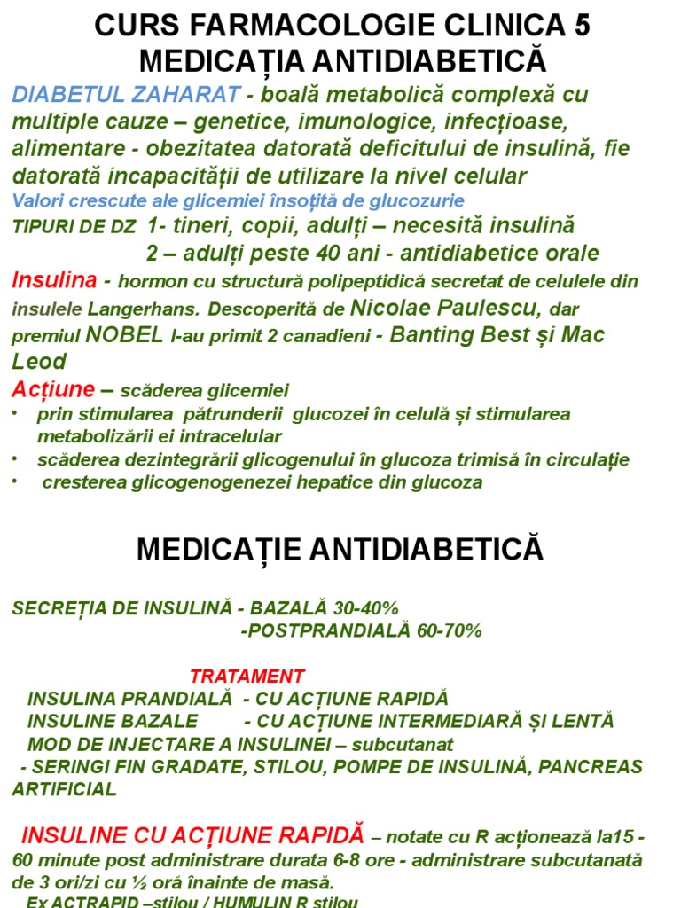 Curs 5 2022 Farmacologie Clinica | PDF