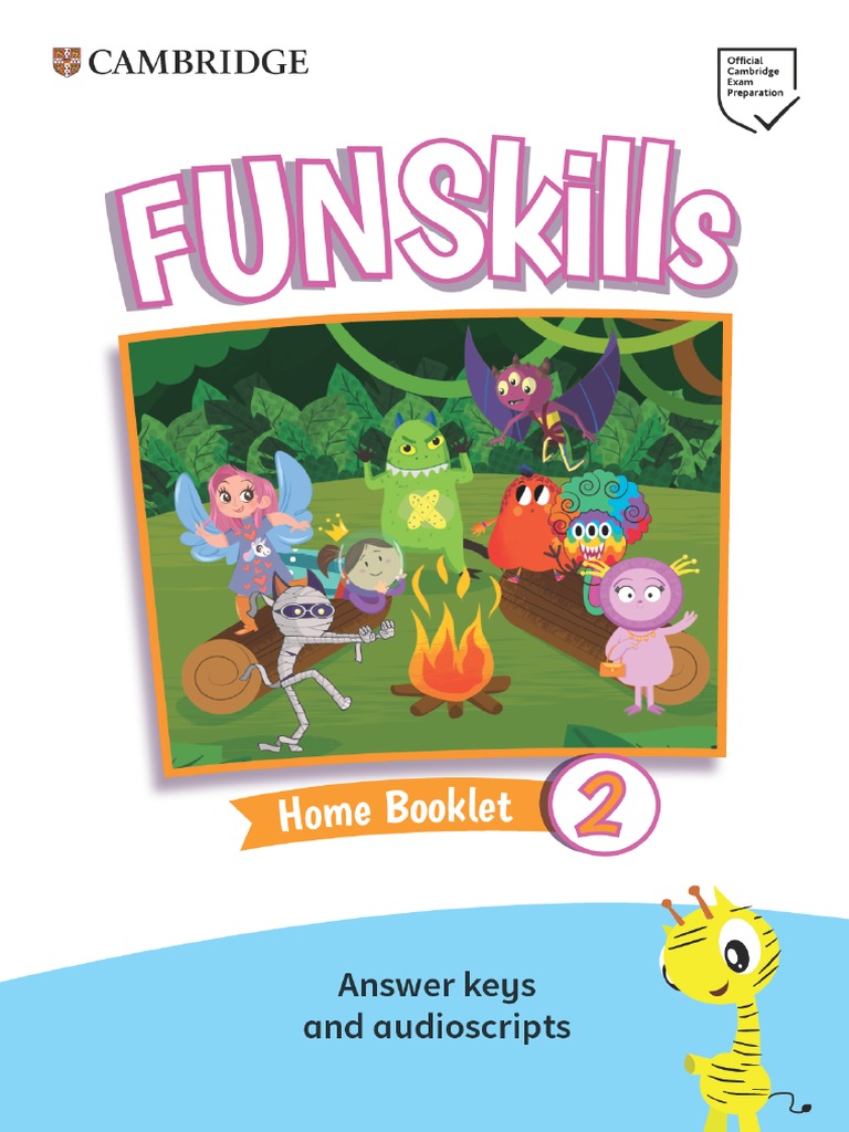 519 - 5 - Fun Skills 2. Home Booklet - Answer Key | PDF