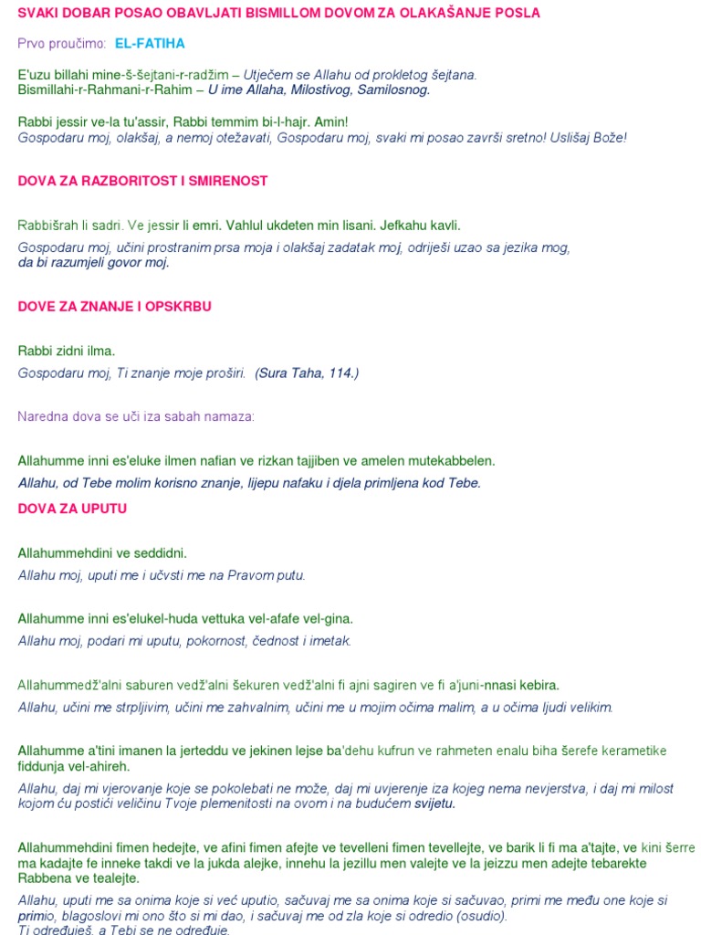 Sure I Dove Za Školu I Znanje | PDF