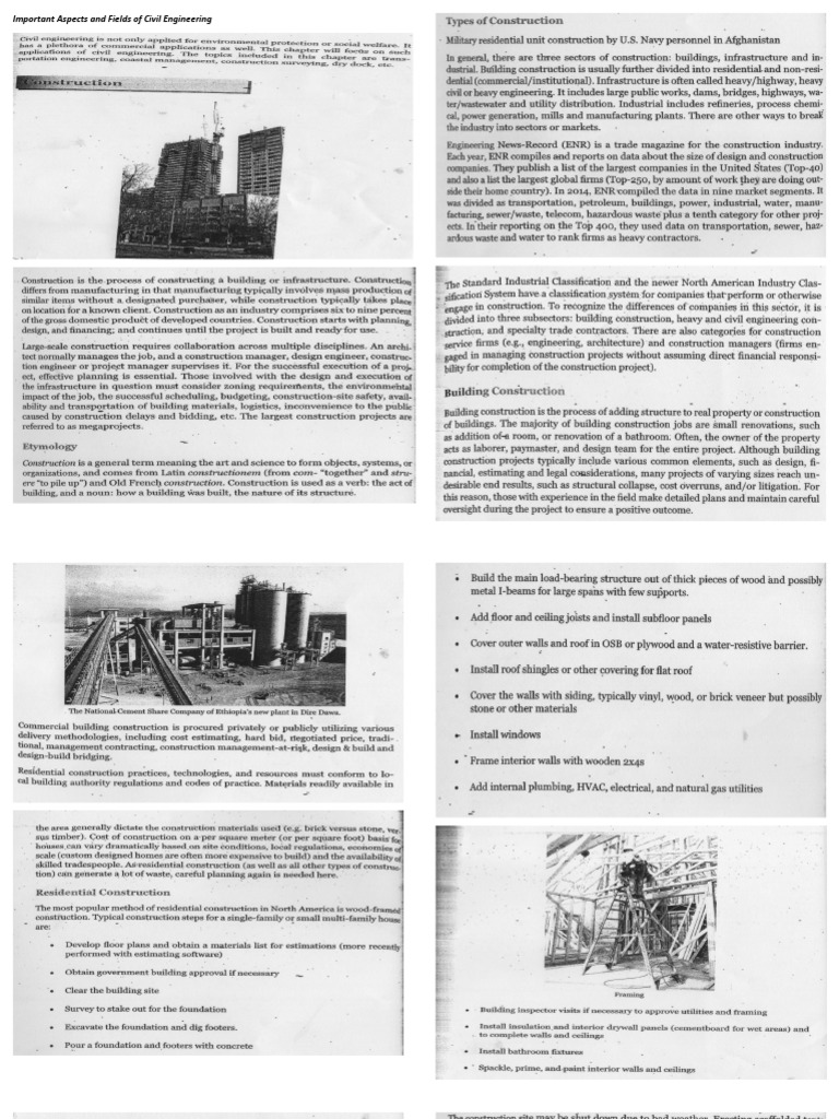Key Aspects of Civil Engineering | PDF